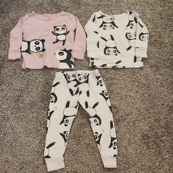 Carter's | Pajamas | 8 Month Panda Pajama Set | Poshmark